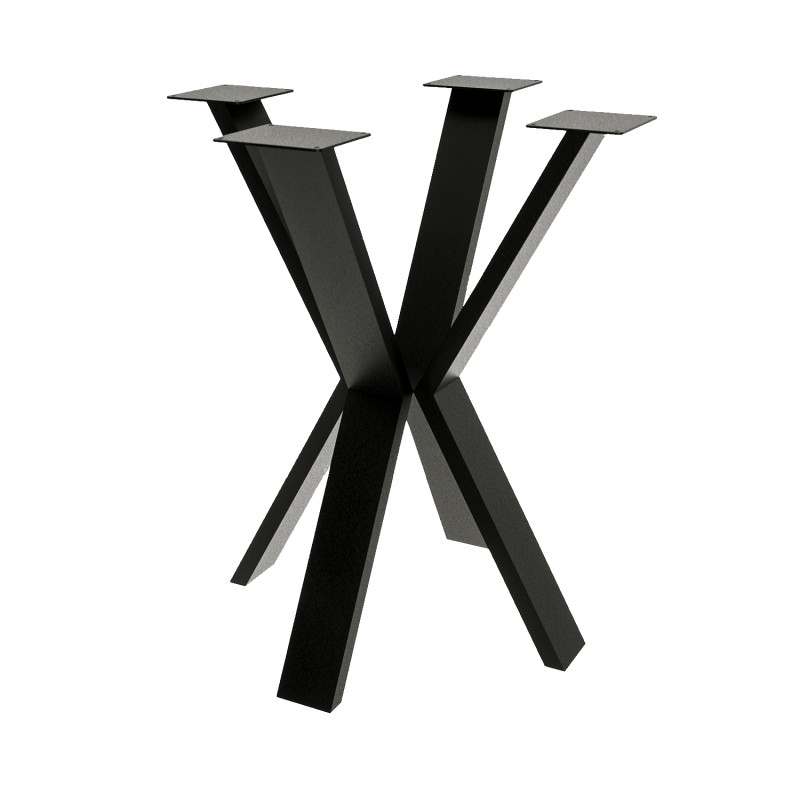 Pied de table Mikado, central, design et sur-mesure | La Fabrique des Pieds